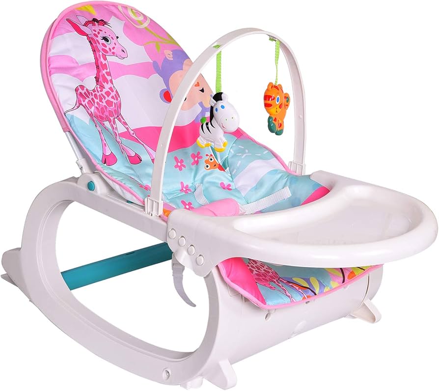 Portable Baby Rocker with Feeding Tray – seaqers
