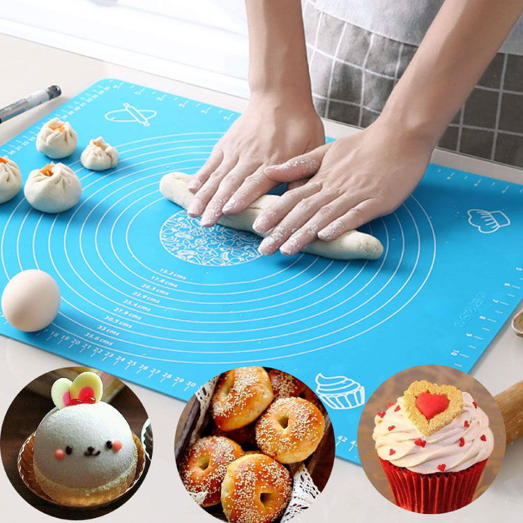 Non-Stick Silicone Baking Sheet Mat with Measurements – seaqers