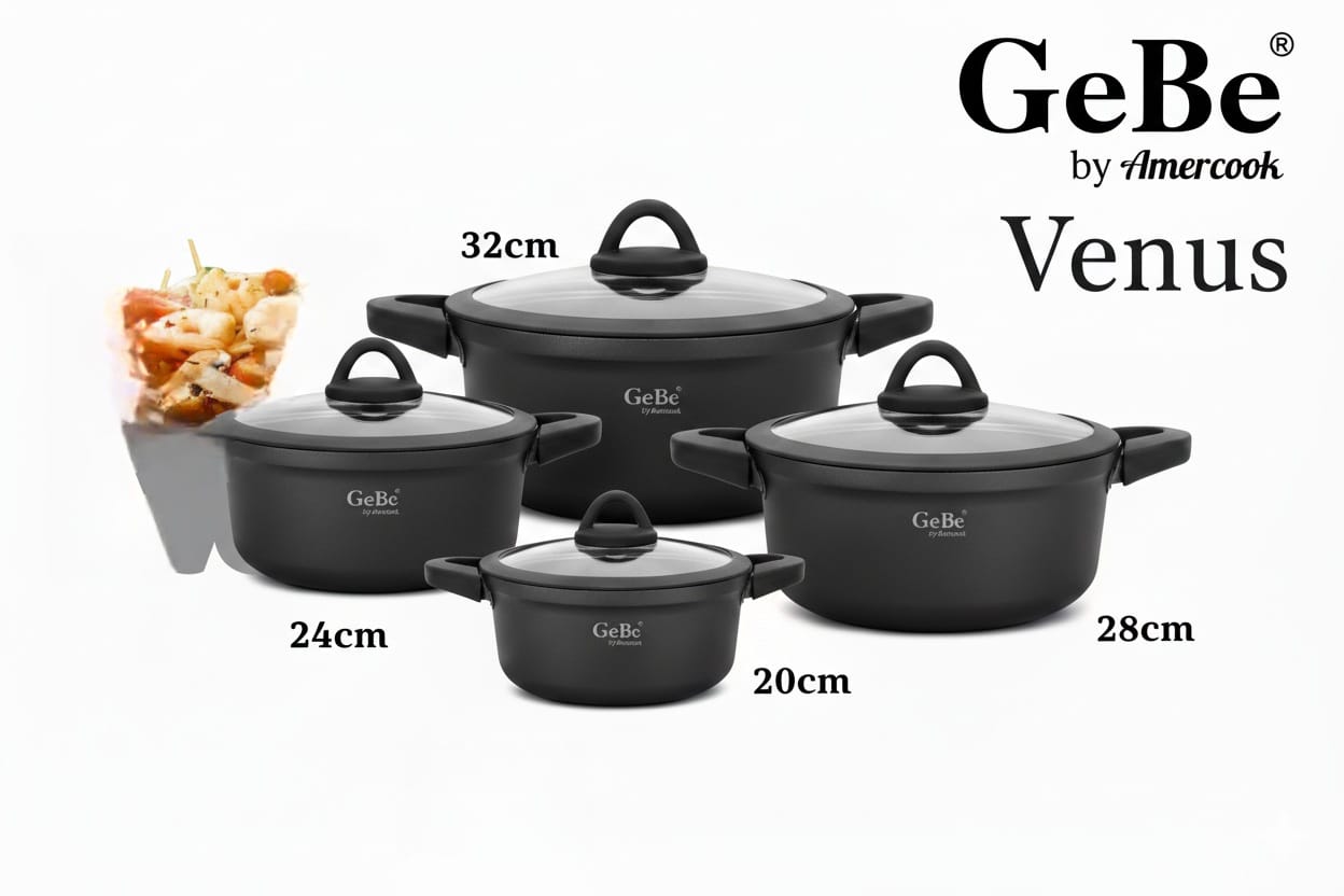 Venus 4-Pots Cookware Set – seaqers